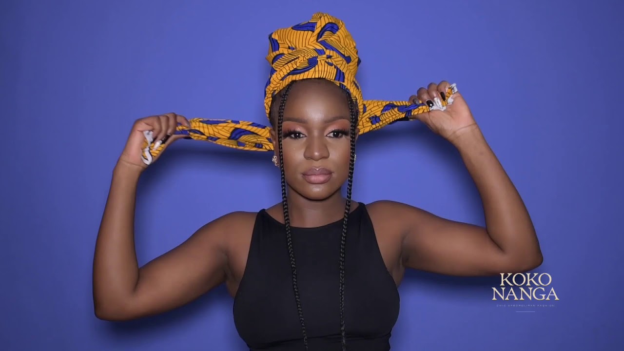 Easy How to Style Headwraps Tutorial 6 | Koko Nanga - YouTube