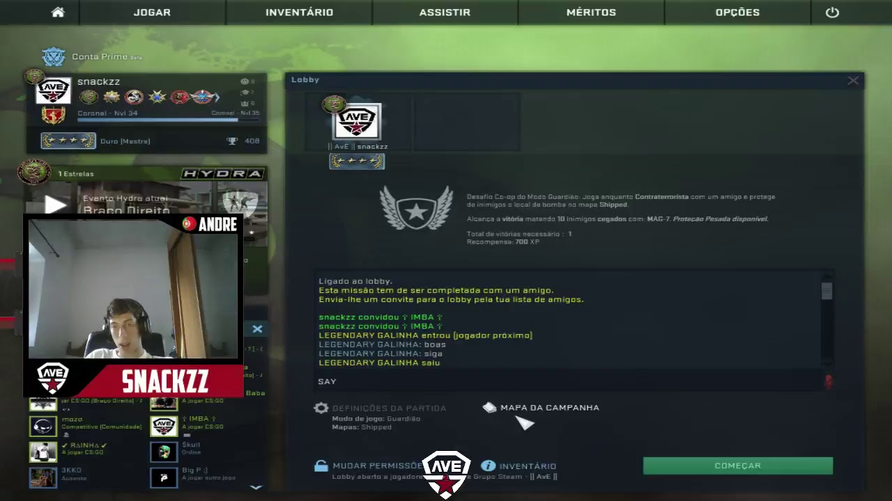 CS:GO RANK UP TRY HARD | AVE - YouTube