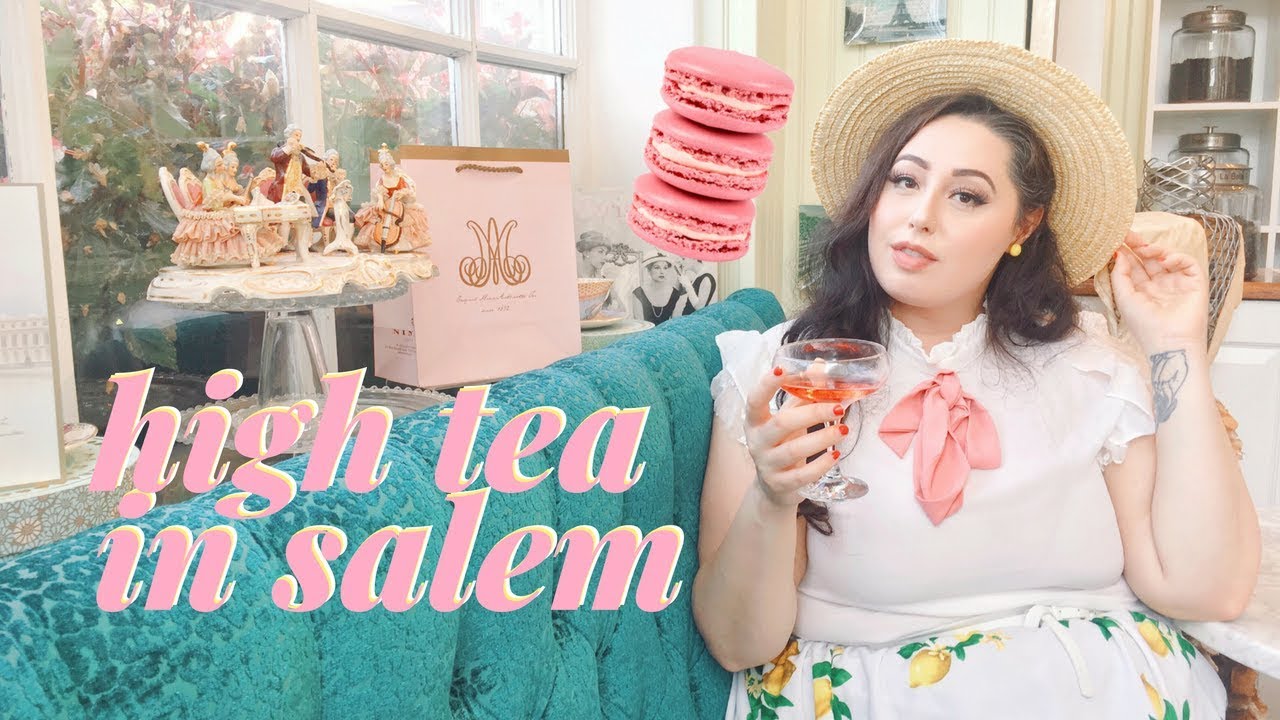 High Tea in Salem | tonsablush vlog - YouTube