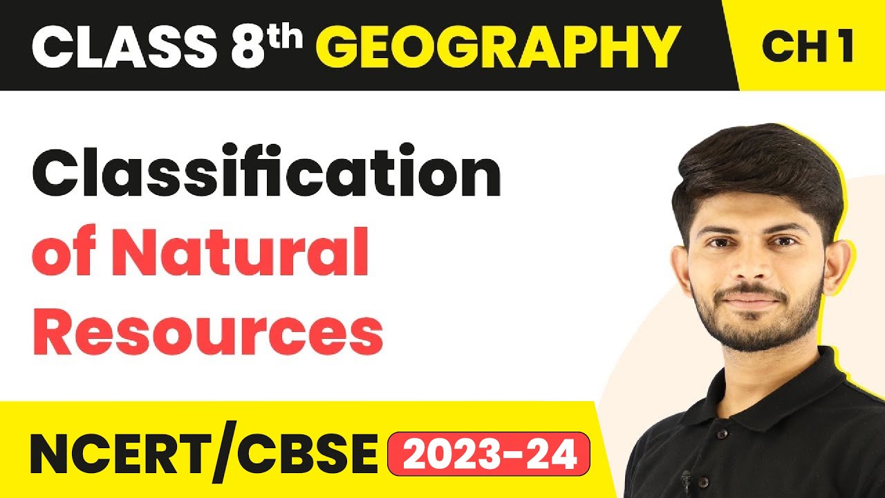 Classification Of Natural Resources Geography Class 8 Geography classification-of-natural-resources-geography-class-8-geography