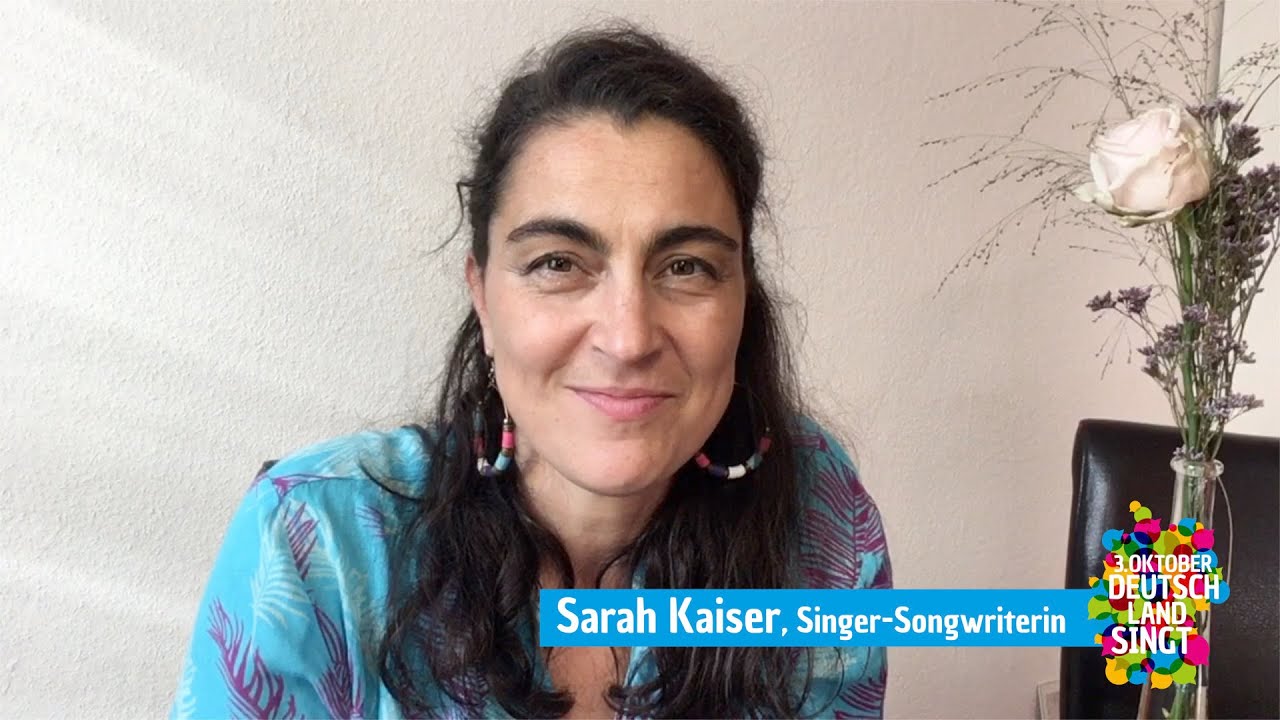 Sarah Kaiser ist Botschafterin von "Deutschland singt" - YouTube