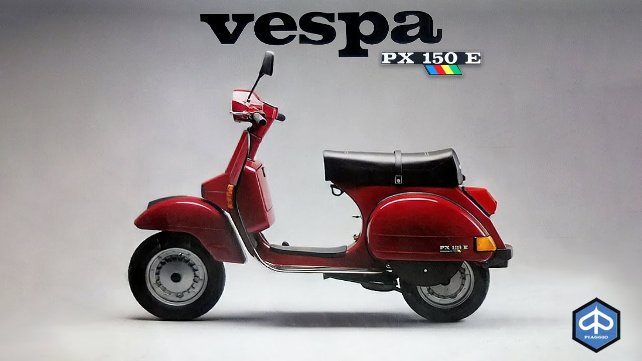 Vespa PX Arcobaleno - TV Commercial 1983 - YouTube