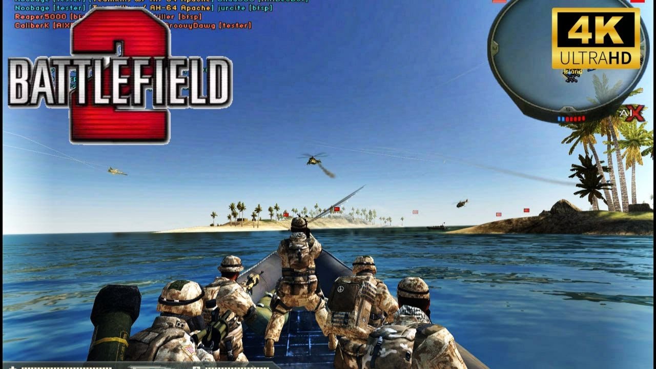Battlefield 2 (2005) 60 vs 60 Full 4K gameplay - YouTube