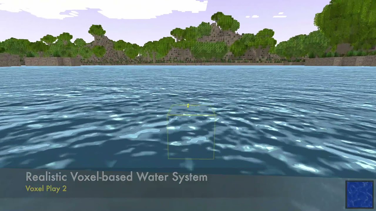 Realistic Voxel-based Water System in Voxel Play 2 #unity3d #water # ...