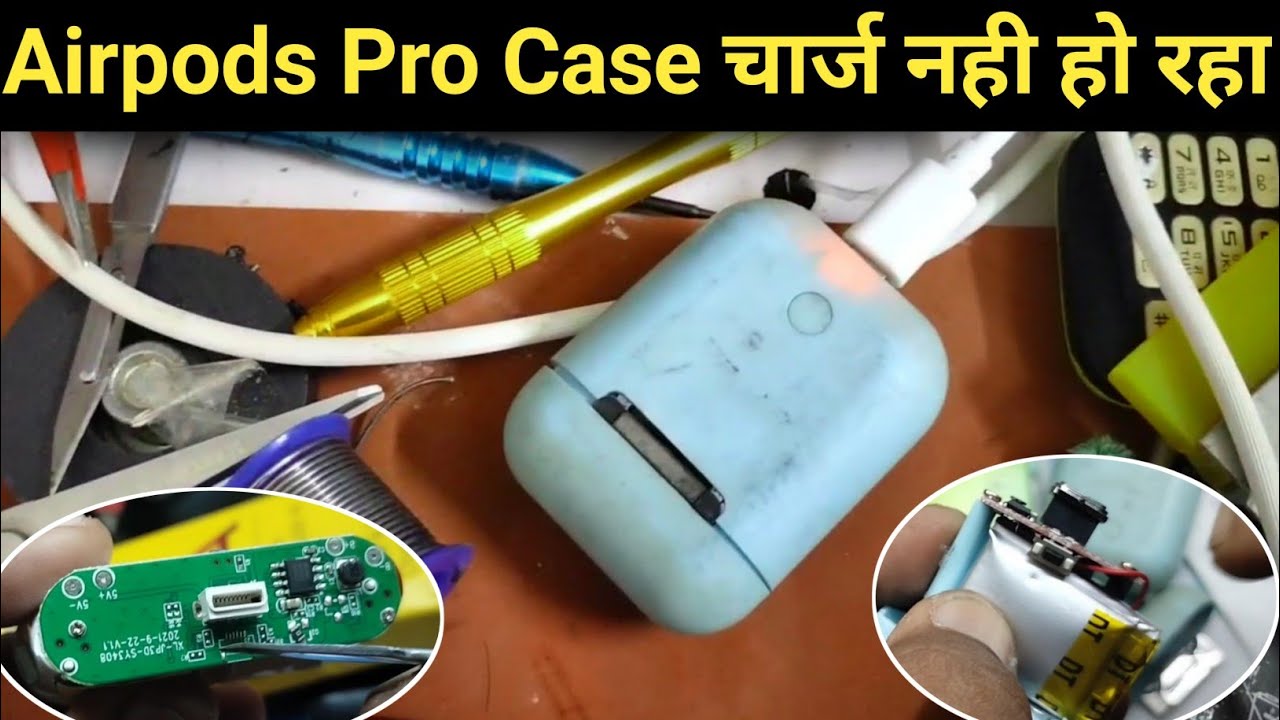 how to repair earbuds charging case | how to fix earbuds not charging ...