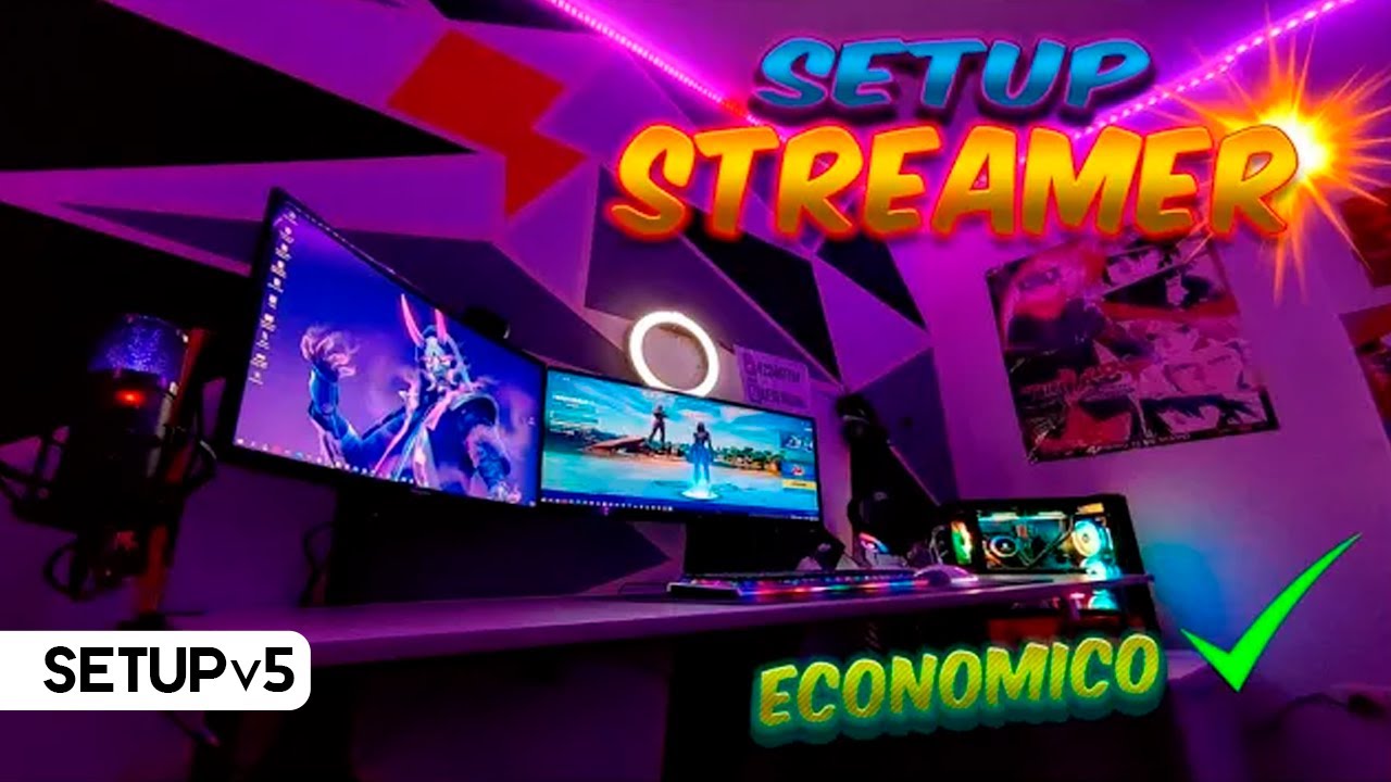 COMO MEJORAR UN CUARTO STREAMER GAMER CON POCO DINERO - Yo Soy inazuma ...