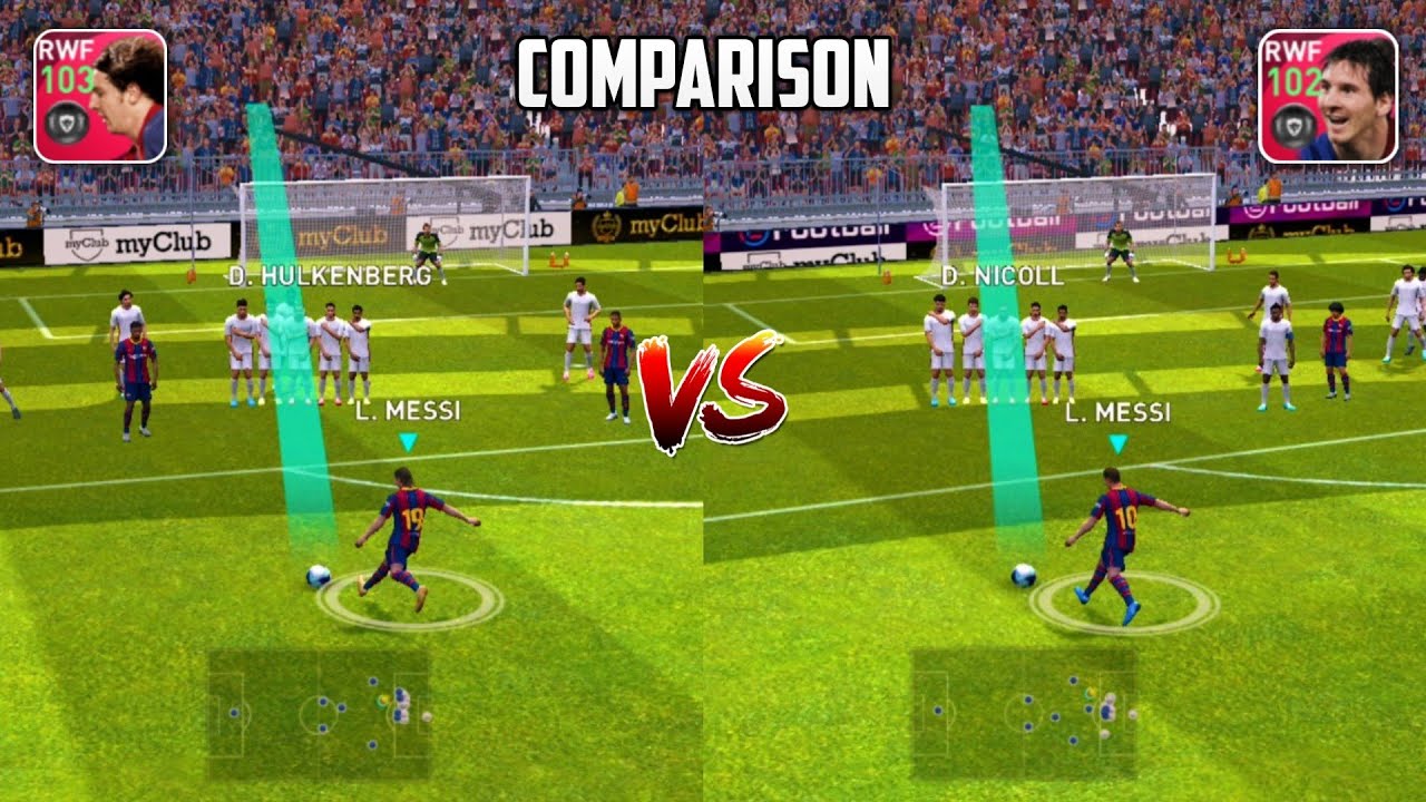 103 Rated Iconic Messi Vs 102 Rated Iconic Messi 🔥 Full Comparison ...