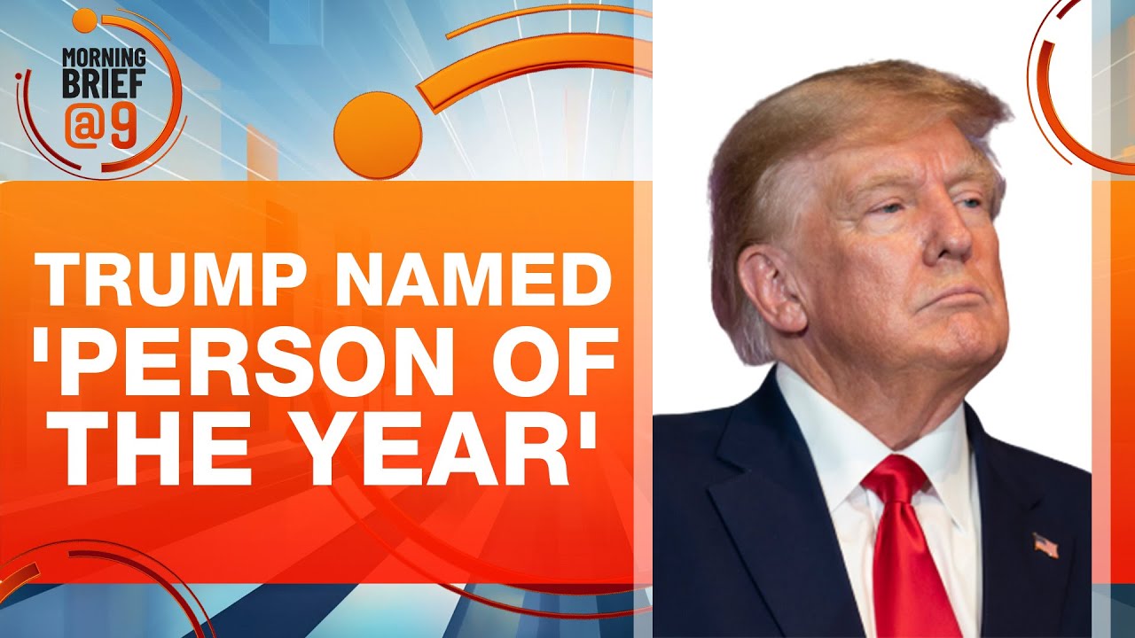 US President Elect Donald Trump Named Time Magazine 2024 Person of the ...