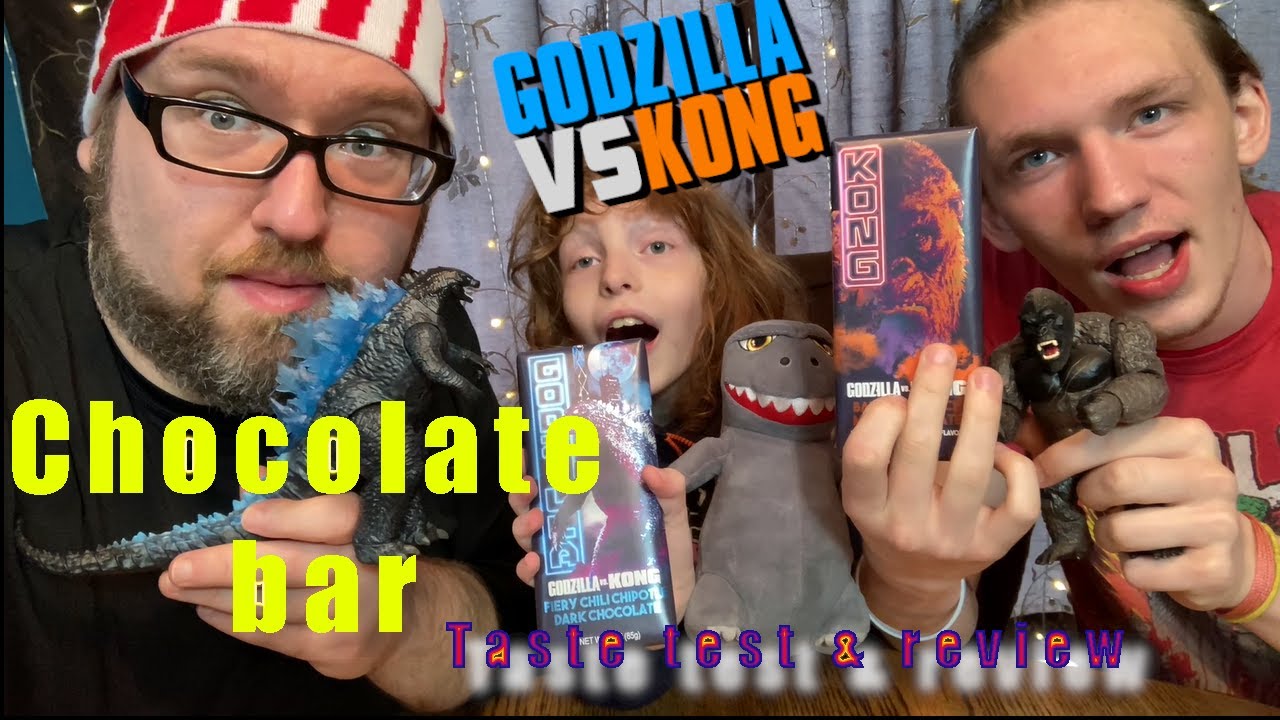 Godzilla Vs Kong Chocolate bars?? FYE Exclusive Banana Crunch & Chili ...