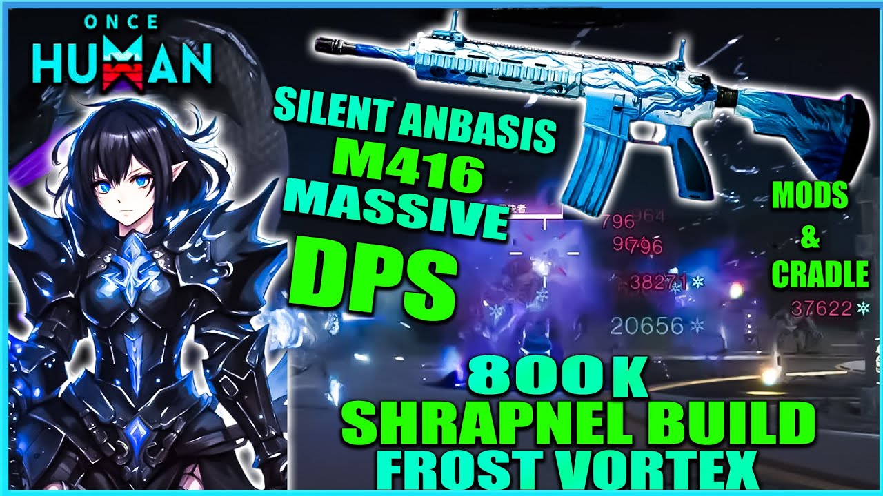 M416 FROST VORTEX UPDATE 2025 IS MASSIVE DPS 800K BEST SHRAPNEL BUILD ...