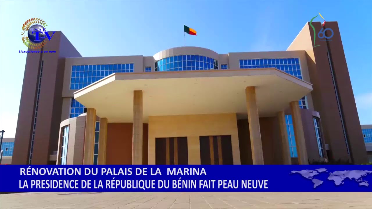 LA PRÉSIDENCE DE LA RÉPUBLIQUE DU BÉNIN FAIT PEAU NEUVE - YouTube