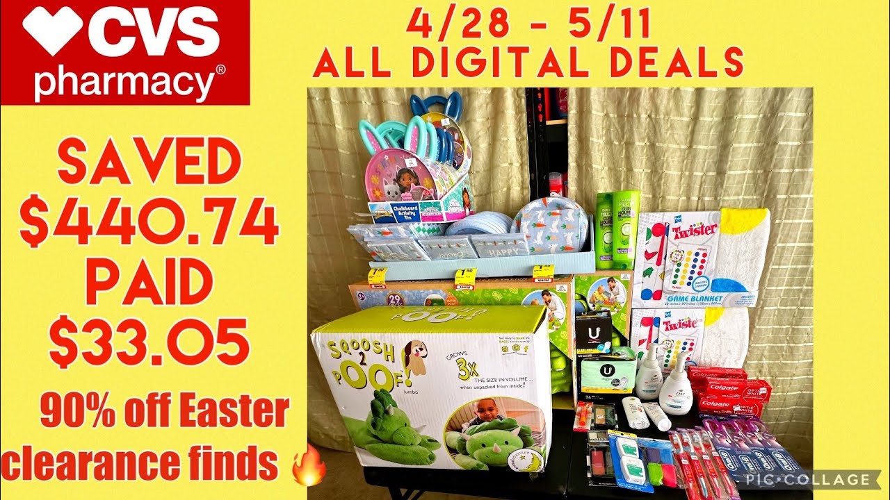 BEST CVS ALL DIGITAL DEALS || 90% off EASTER TOYS finds 😱 || 4/28-5/11 ...