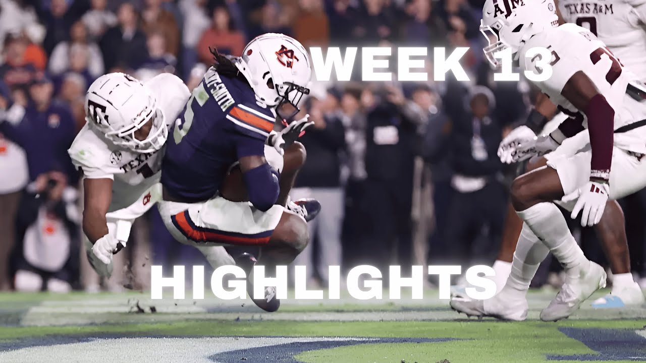 Best of College Football Week 13 | NCAA Highlights - YouTube
