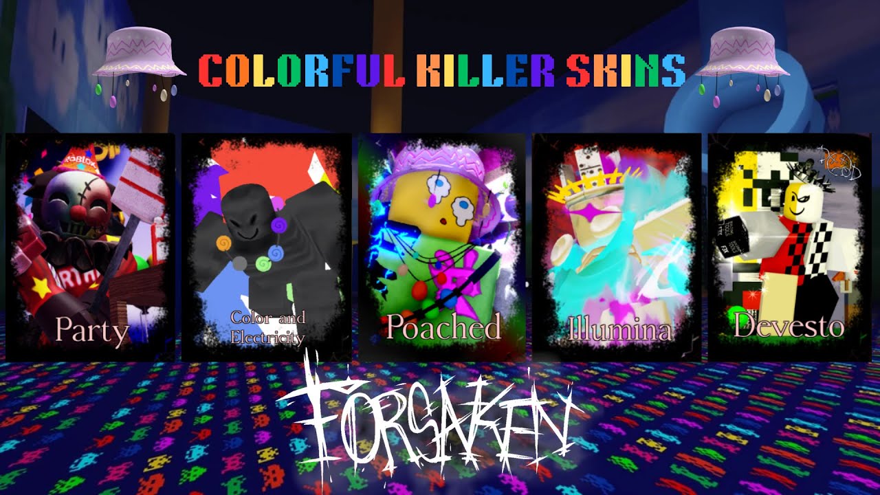 Server Wiping With COLORFUL KILLER SKINS (Forsaken) - YouTube