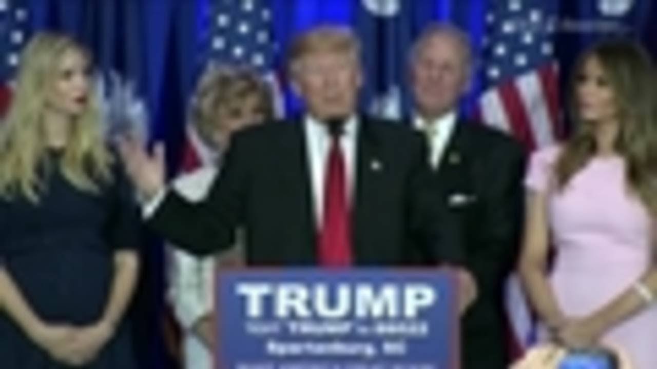 Trump speaks after South Carolina primary - YouTube