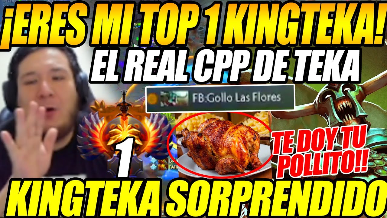 😱ERES MI TOP 1 KINGTEKA!!😱 TEKA SORPRENDIDO AL ENCONTRARSE A SU REAL ...