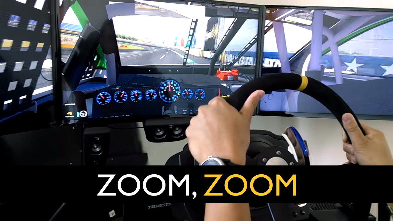 Custom iRacing Rig @ OverRev Fabrication - YouTube