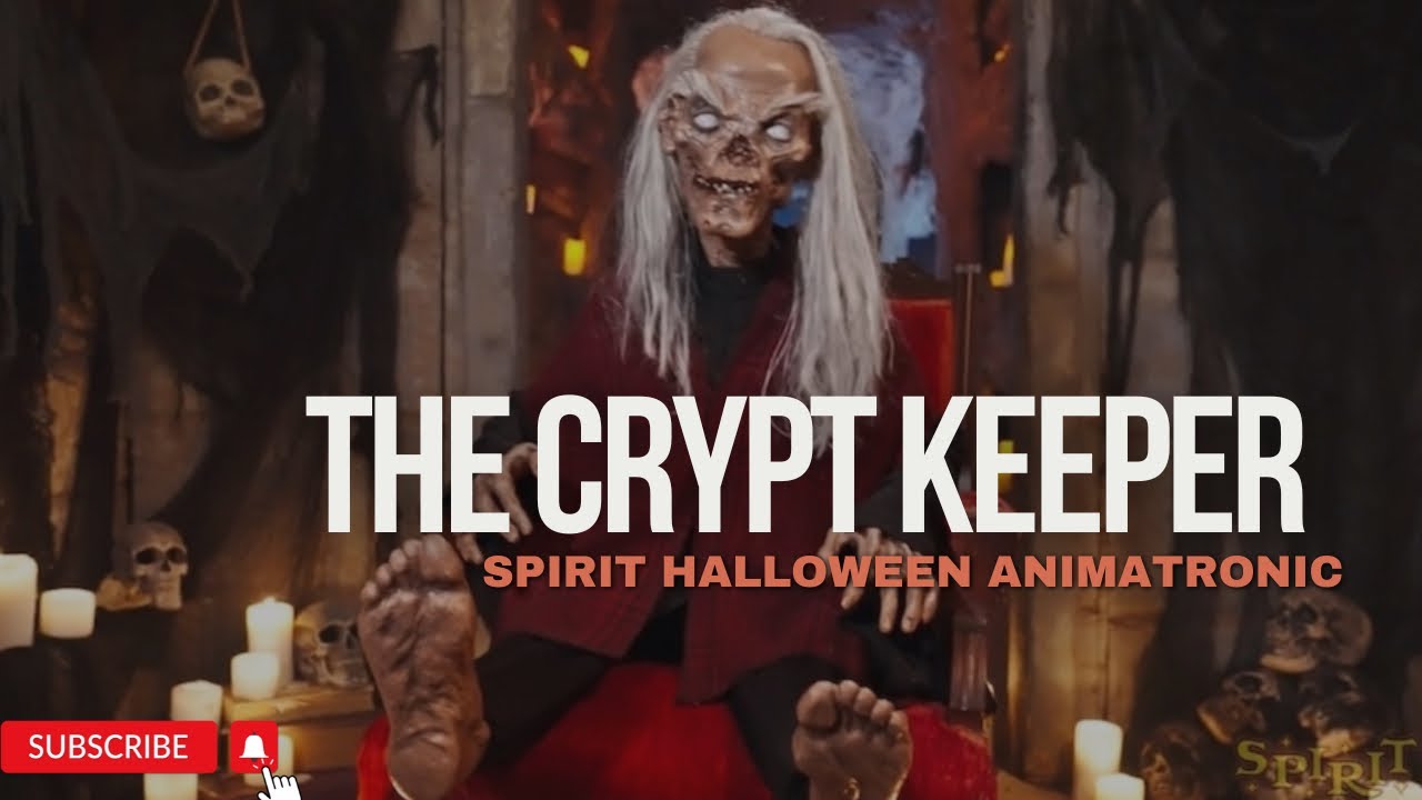 Spirit Halloween Crypt Keeper Animatronic 2024 - YouTube