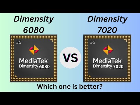 Dimensity 6080 Vs Dimensity 7020 - YouTube