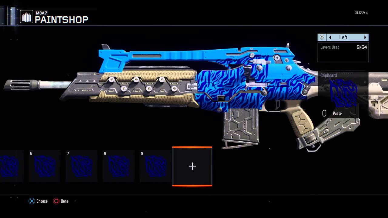 CoD®: Black Ops III - Blue Tiger Paintjob Tutorial - YouTube