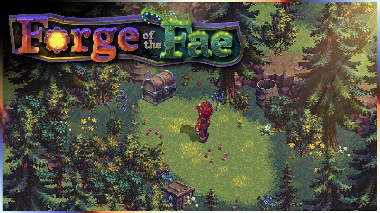 FORGE OF THE FAE - First Gameplay I New Pixel-Style RPG - YouTube