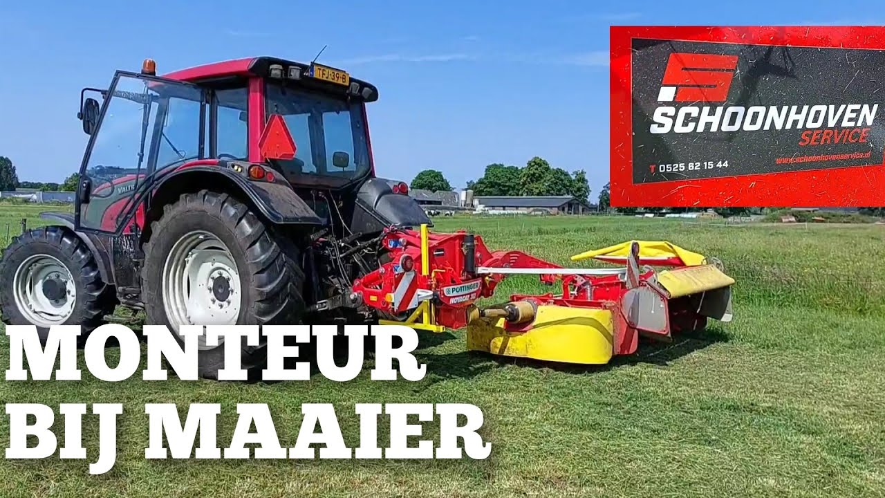 Monteur Schoonhoven Service bij nieuwe maaier. Waarom?? | Boer Gerrit ...