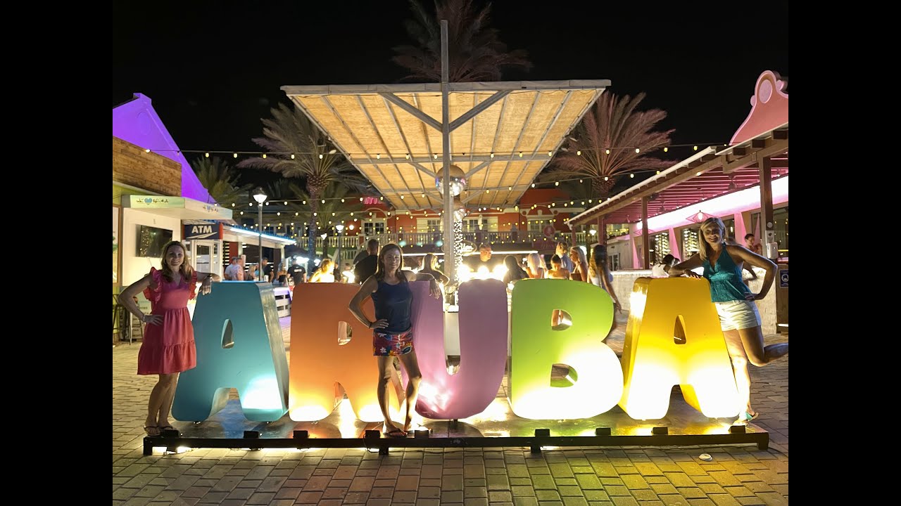 Aruba Nightlife & Charter Boat | Family Vacation | Music Video - YouTube