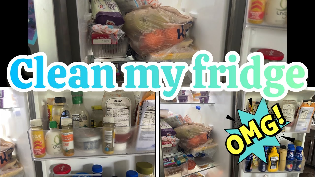 NEW CLEAN & ORGANIZE WITH ME 2024 / Fridge Declutter / Clean With Me # ...