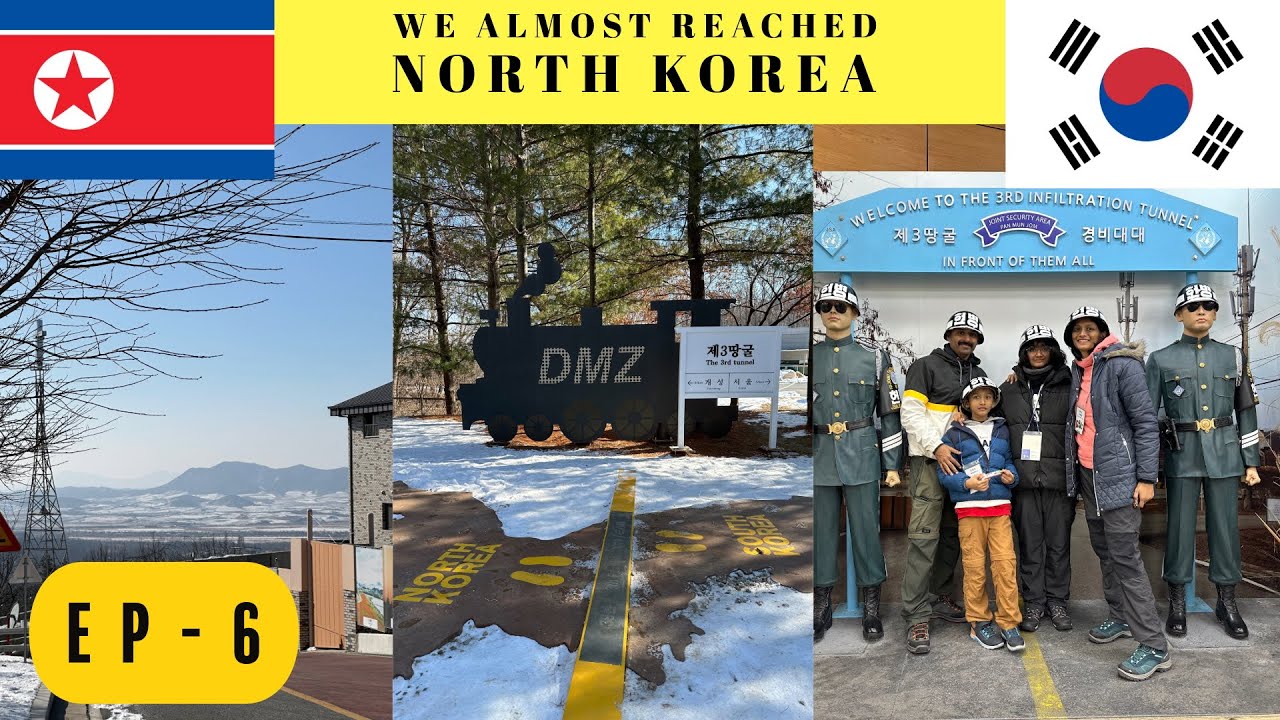 Third Tunnel North Korea to South Korea | DMZ and Dora Observatory ...