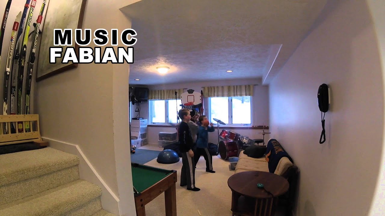 Basement Trick Shots - YouTube