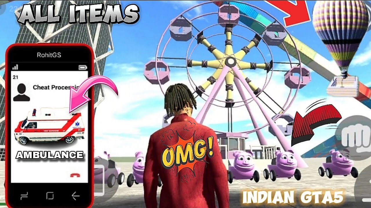 The Best GTA 5 Cheat Codes for Items #indianbikedriving3d - YouTube