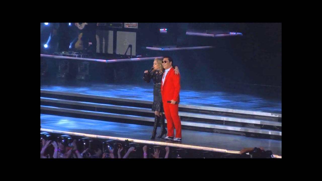Madonna and Psy - Give it to me & Gangnam Style (Live from Madisson ...
