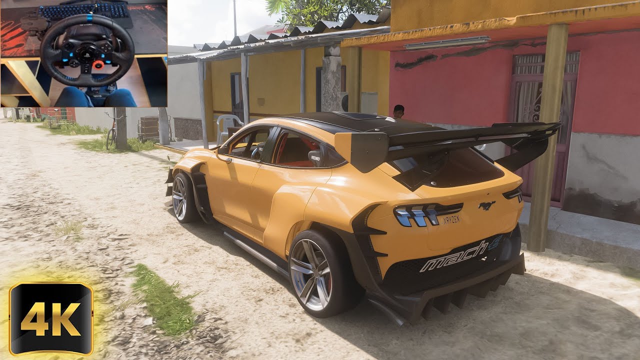 Forza Horizon 5 - Ford Mustang Mach-E 1400 | Logitech g29 gameplay ...