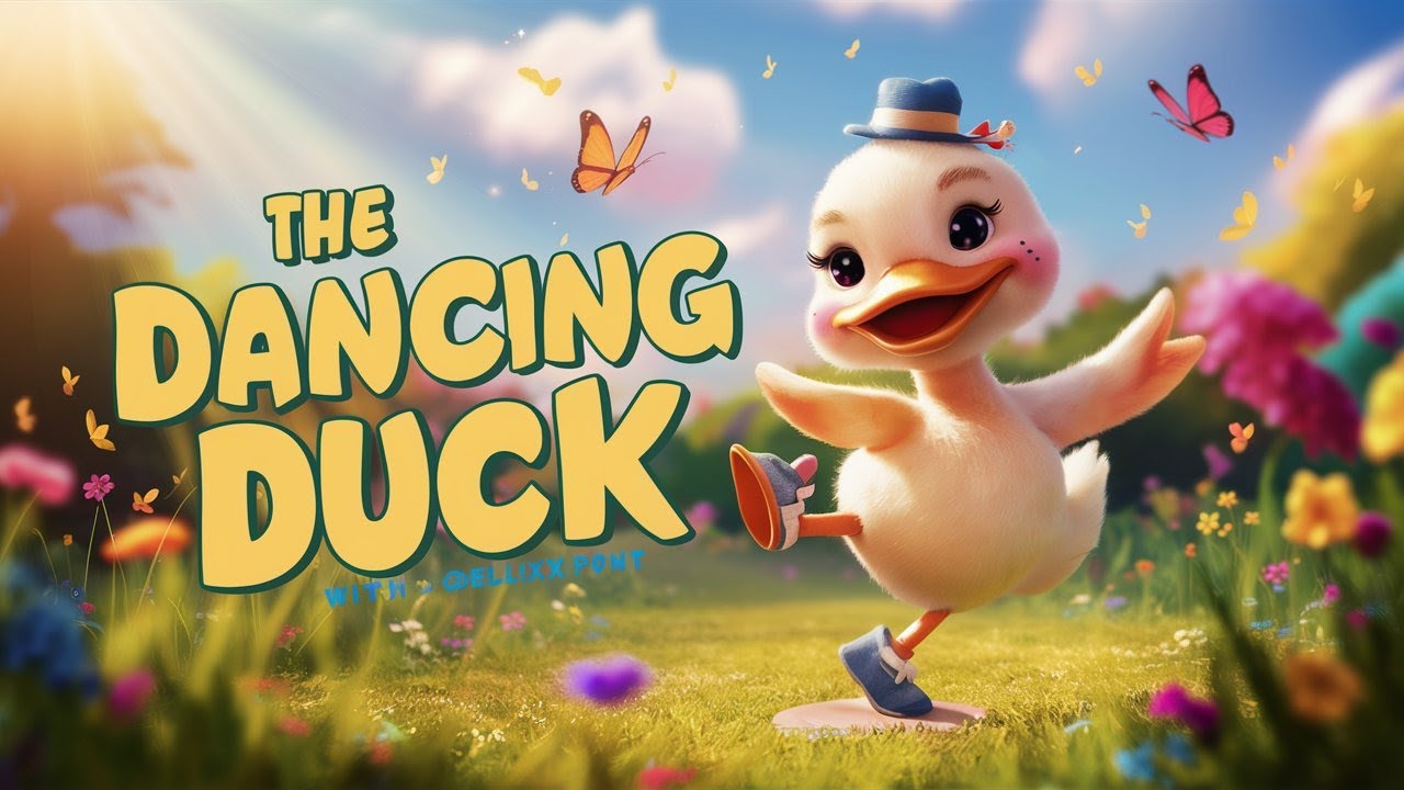The Dancing Duck | Fun & Playful Kids' Song | Nursery Rhyme for ...