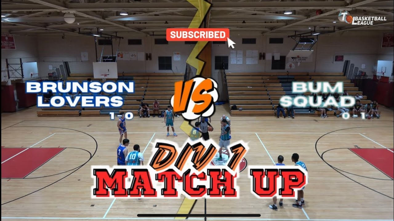Brunson Lovers vs Bum Squad | TimeOut Basketball League | Summer'24 ...
