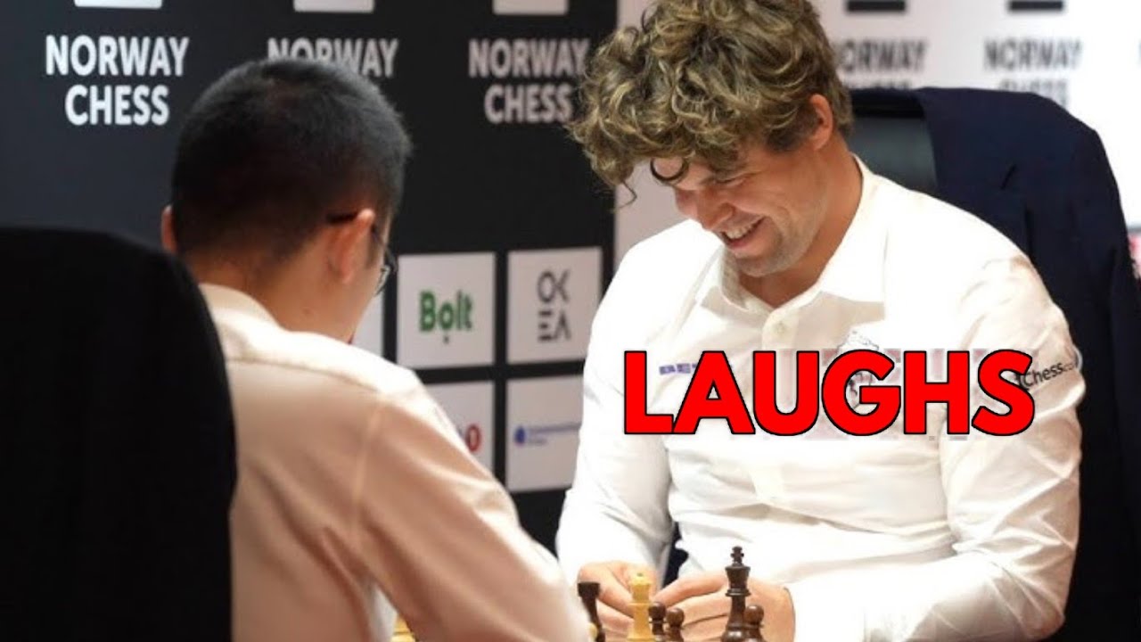 LAUGHS! | Wei Yi vs Magnus Carlsen | Norway Chess 2025 - YouTube