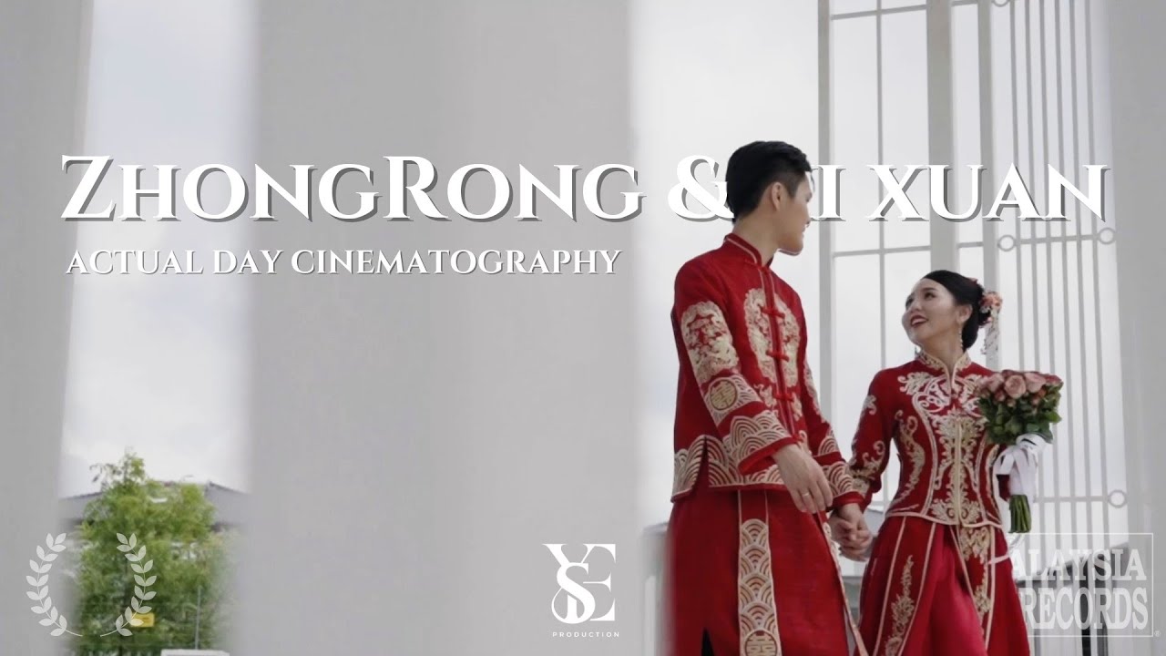 [YsE] 19/5/2024 Zhong & Xi Xuan Actual Day Cinematograhy - YouTube