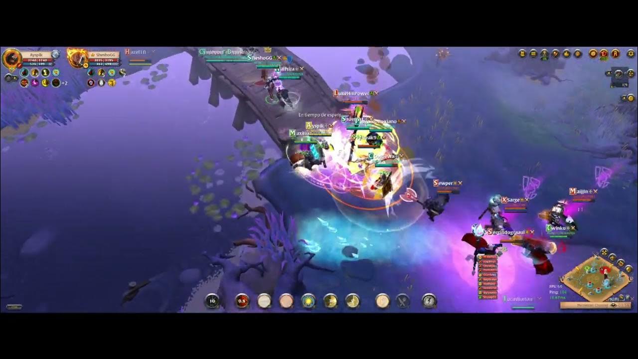 Parte 4 - Bomb McN vs Militant- Gremio Monos con Navaja - Albion Online ZvZ - YouTube