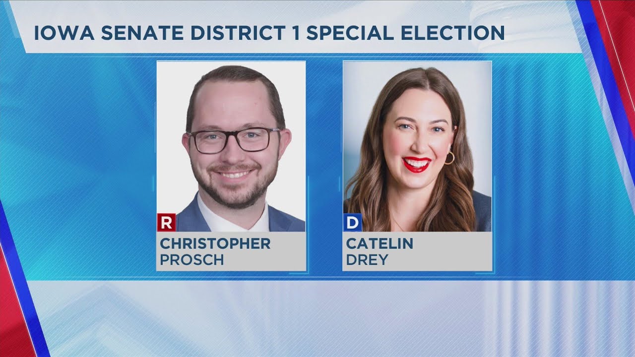 Iowa Senate District 1 Special Election - YouTube