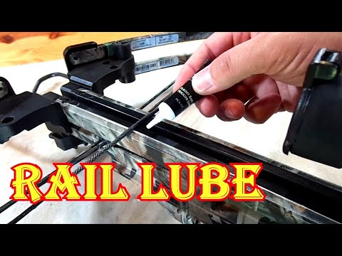 Shooting A Crossbow - What Is Rail Lube? - YouTube