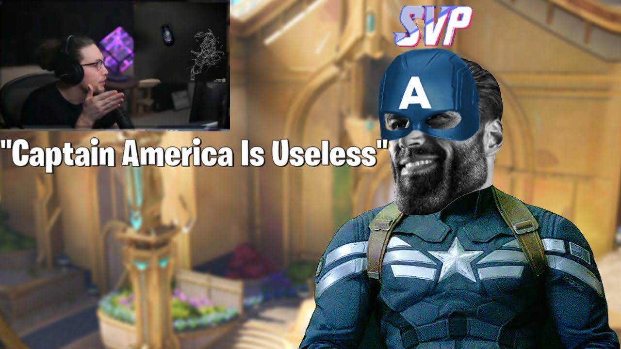 Washed Overwatch Streamer throws because I play Captain America - YouTube