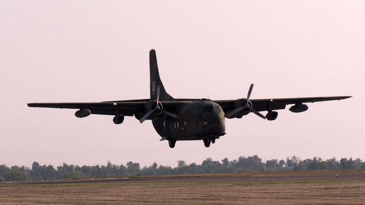 2024 Wings Over Wheeling Air Show - Fairchild C-123 Provider Arrival ...