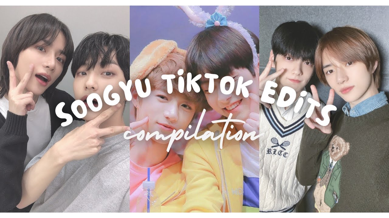 SOOGYU TIKTOK EDITS COMPILATION (Soobin & Beomgyu) Pt. 1 - YouTube