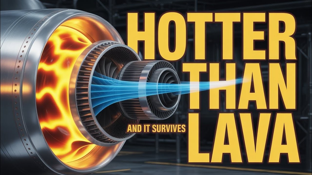 How Jet Engines Survive Temperatures Hotter Than Lava 🔥 ️ | Engineering ...