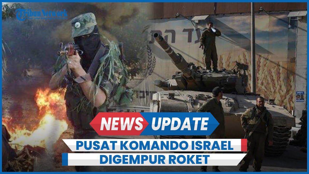 Pusat Komando Israel di Netzarim Digempur Ratusan Roket Brigade Al Quds ...