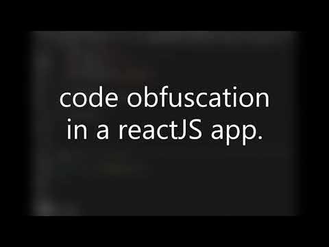 code obfuscation - YouTube