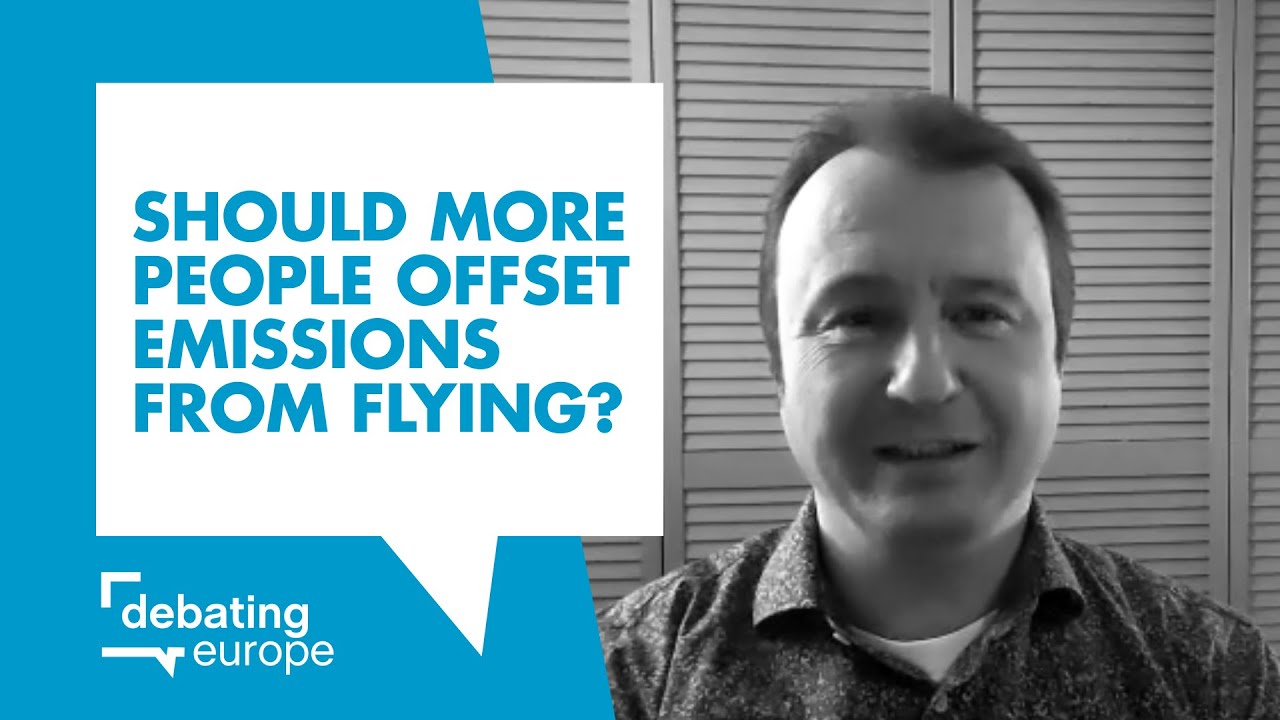 Should more people offset emissions from flying? - Jan Panek - YouTube