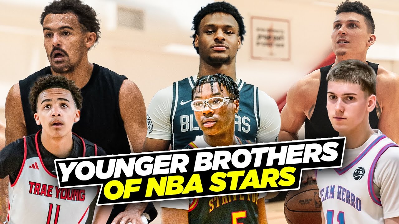 Little Brothers of NBA Players With INSANE Potential! James, Herro ...