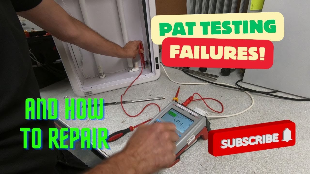 PAT Testing, failures and how to repair. - YouTube