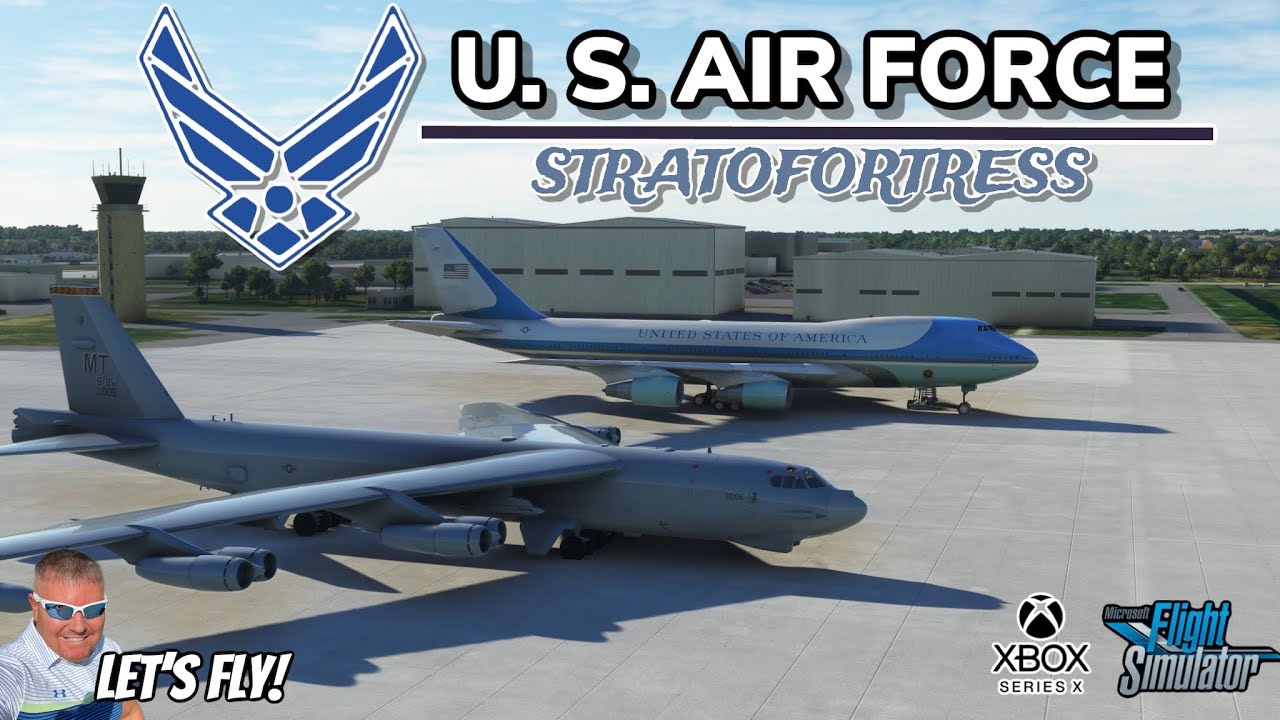 MSFS2020 | B-52 Travels From Andrew’s AFB To Washington DC! #xbox - YouTube